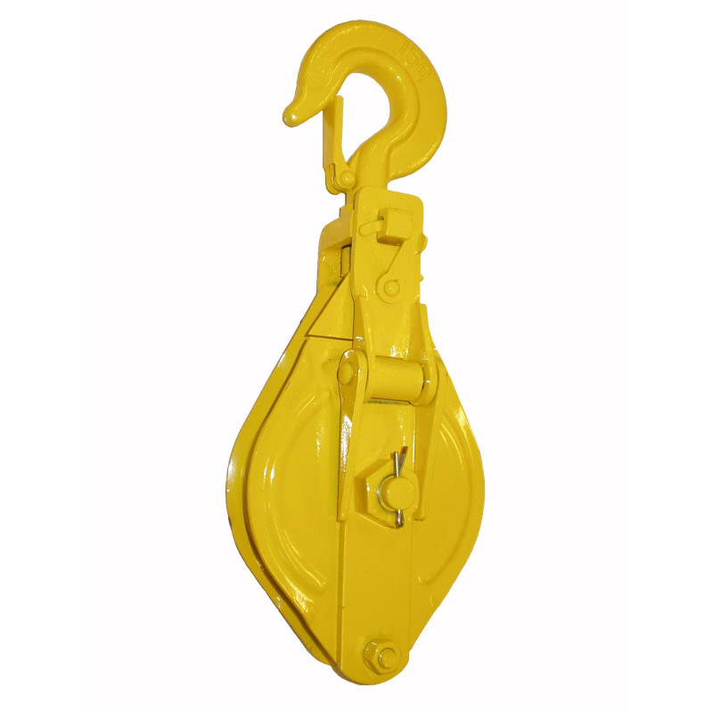 Yoke snatch block WLL 1000 to 5000 kg - Nantaise de Poulies