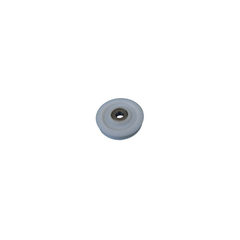 Nylon sheave with roller bearings for fiber rope of 8 mm Nantaise