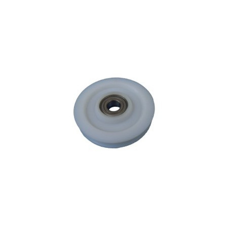 Nylon sheave with roller bearings for fiber rope of 8 mm Nantaise